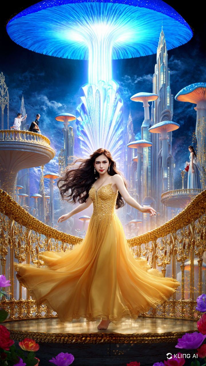 Dance In The Magic Ai-generated Video Stunning Visuals | AI Video